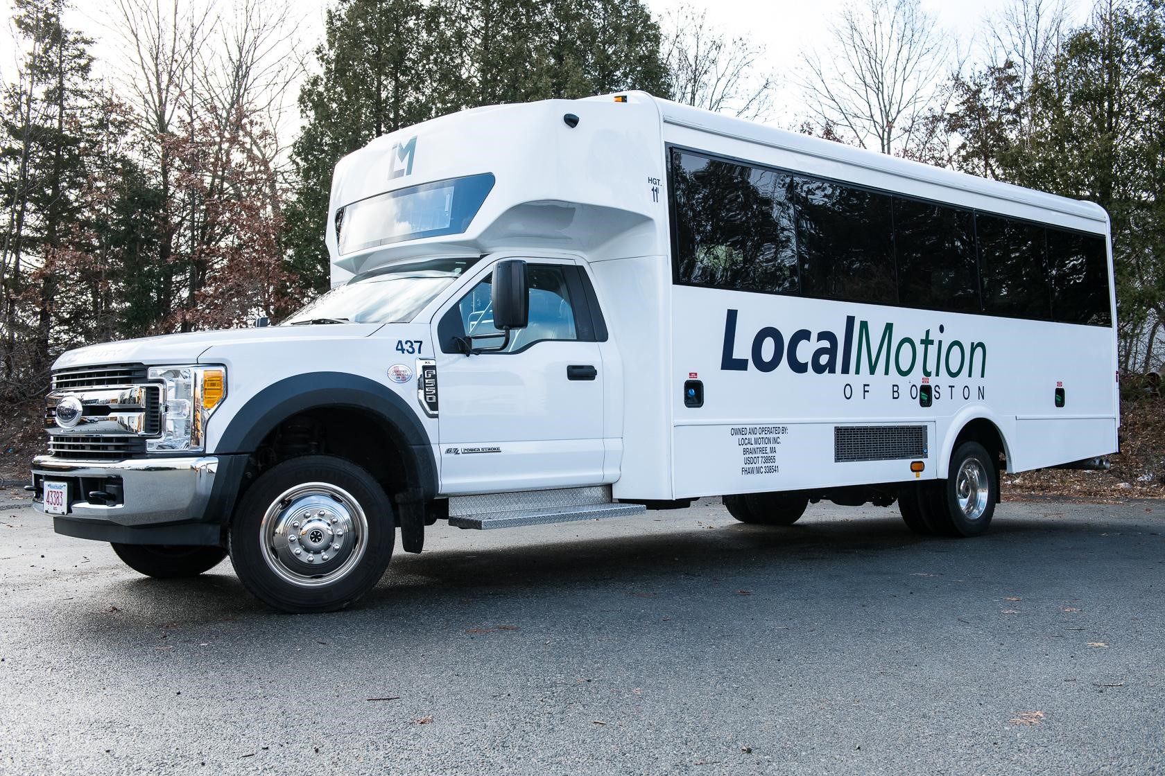 Group Transportation in Boston Made Easy - Local Motion of Boston